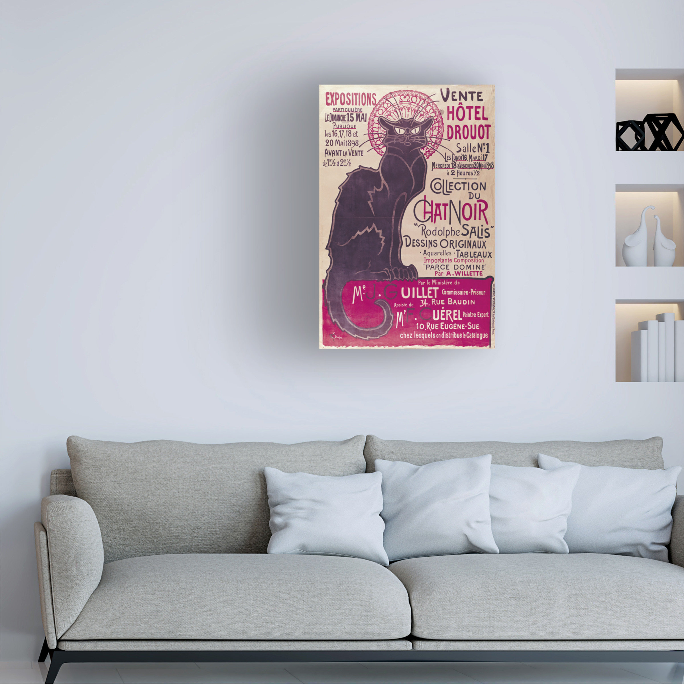 Winston Porter Theophile Alexandre Steinlen Chat Noir Cabaret ...