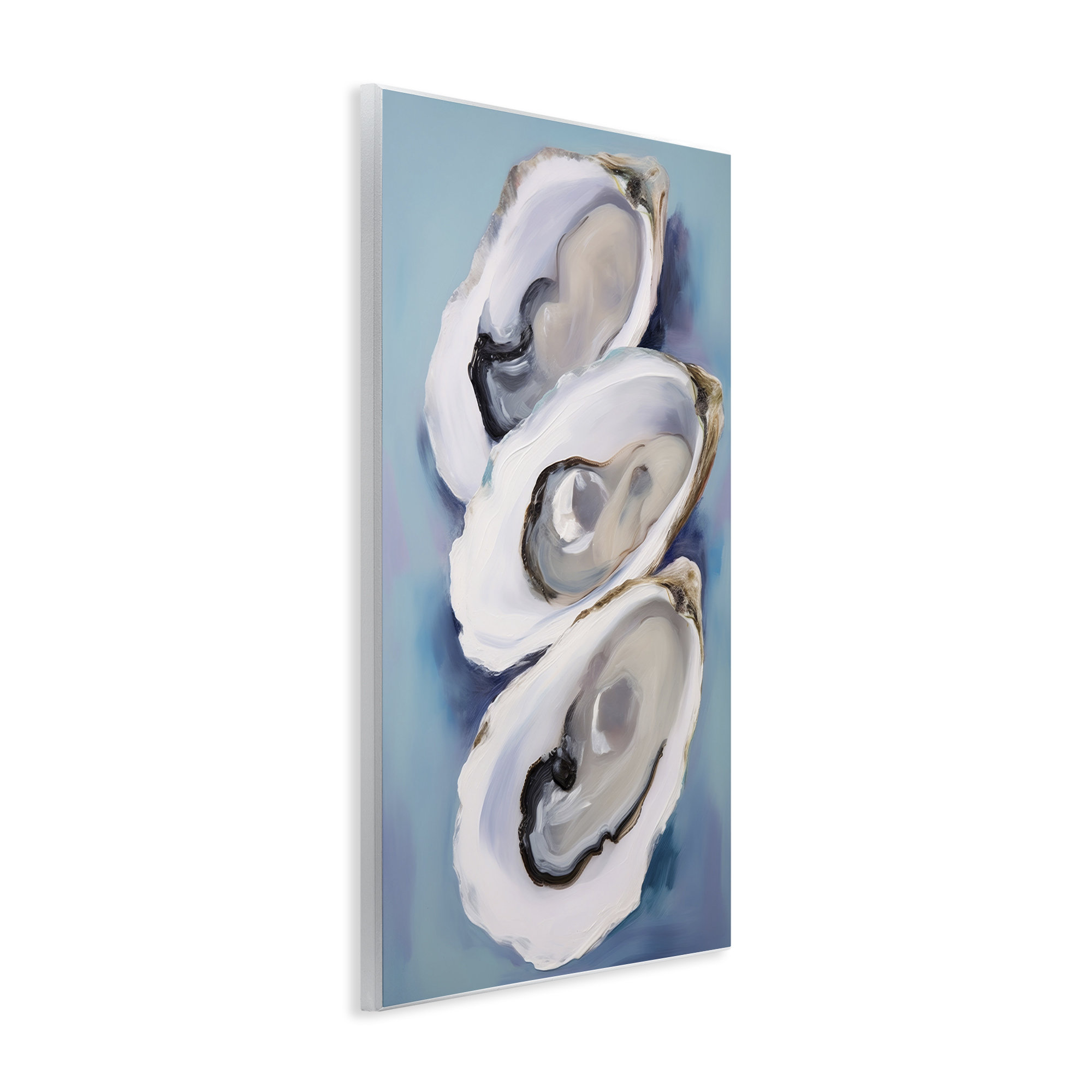 Highland Dunes Three Oyster Shells Wall Plaque Art by Petal Prints ...