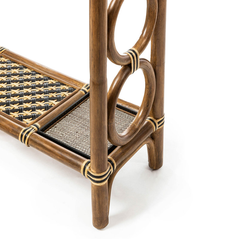 MacKenzie-Childs Wild Indoors Rattan Hall Tree | Wayfair