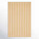 Reni Ticking Stripe Gold/Ivory Handwoven Indoor/Outdoor Rug | Birch Lane