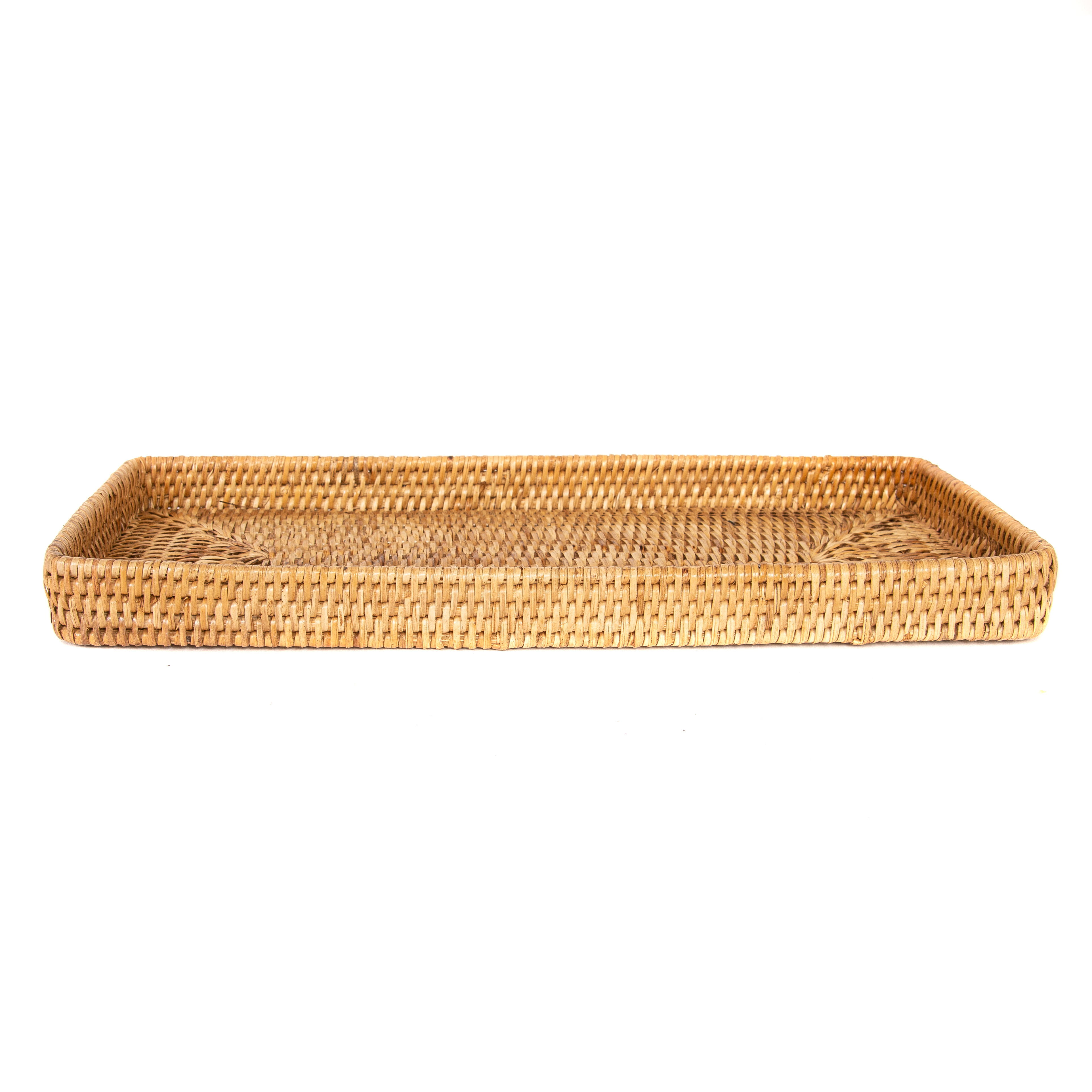 Artifacts Trading Company Artifacts Rattan Rectangular Vanity Tray ...