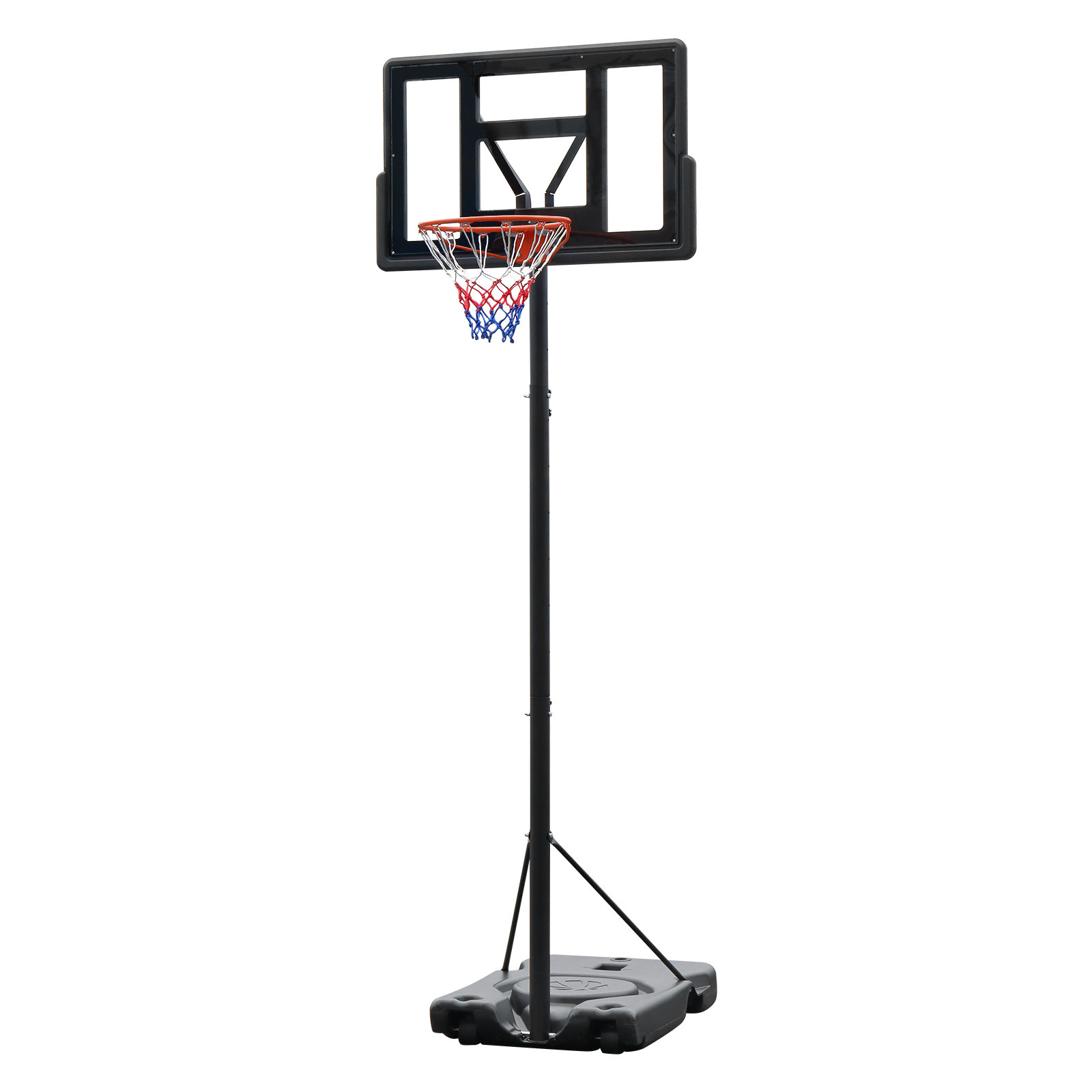 Winado 110*70Cm Basketball Frame Adjustable 149-305Cm Basketball Stand ...