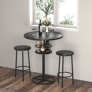 Seats 2 Bar & Counter Height Dining Sets You'll Love | Wayfair