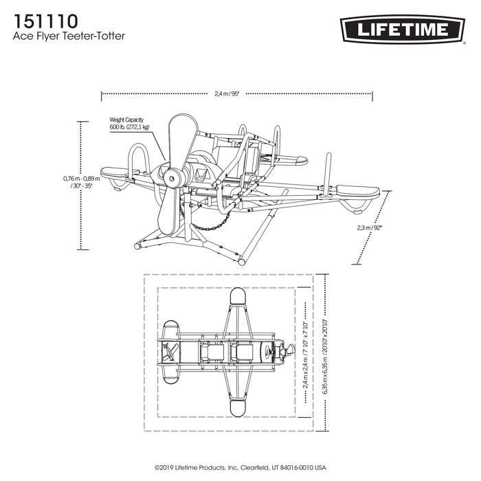 Lifetime Ace Flyer Teeter-Totter & Reviews | Wayfair