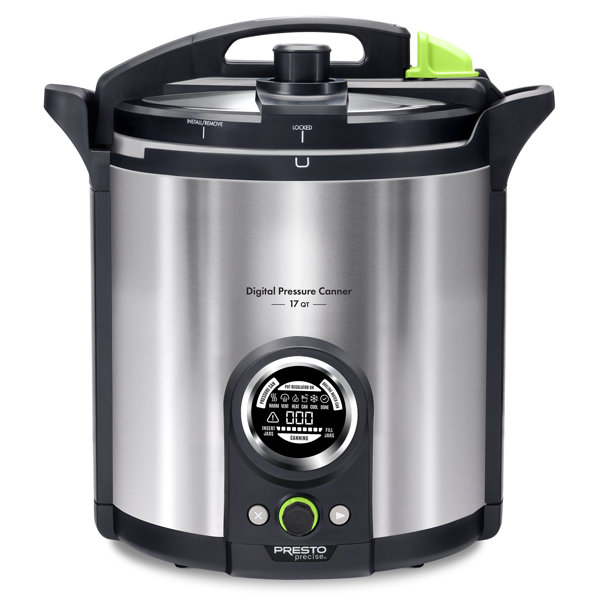 Presto Precise 17-quart Digital Pressure Canner & Reviews | Wayfair