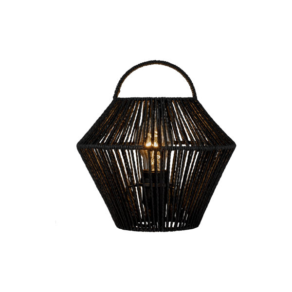 Brayden Studio Conchita Wicker/Rattan Table Lamp | Wayfair.co.uk