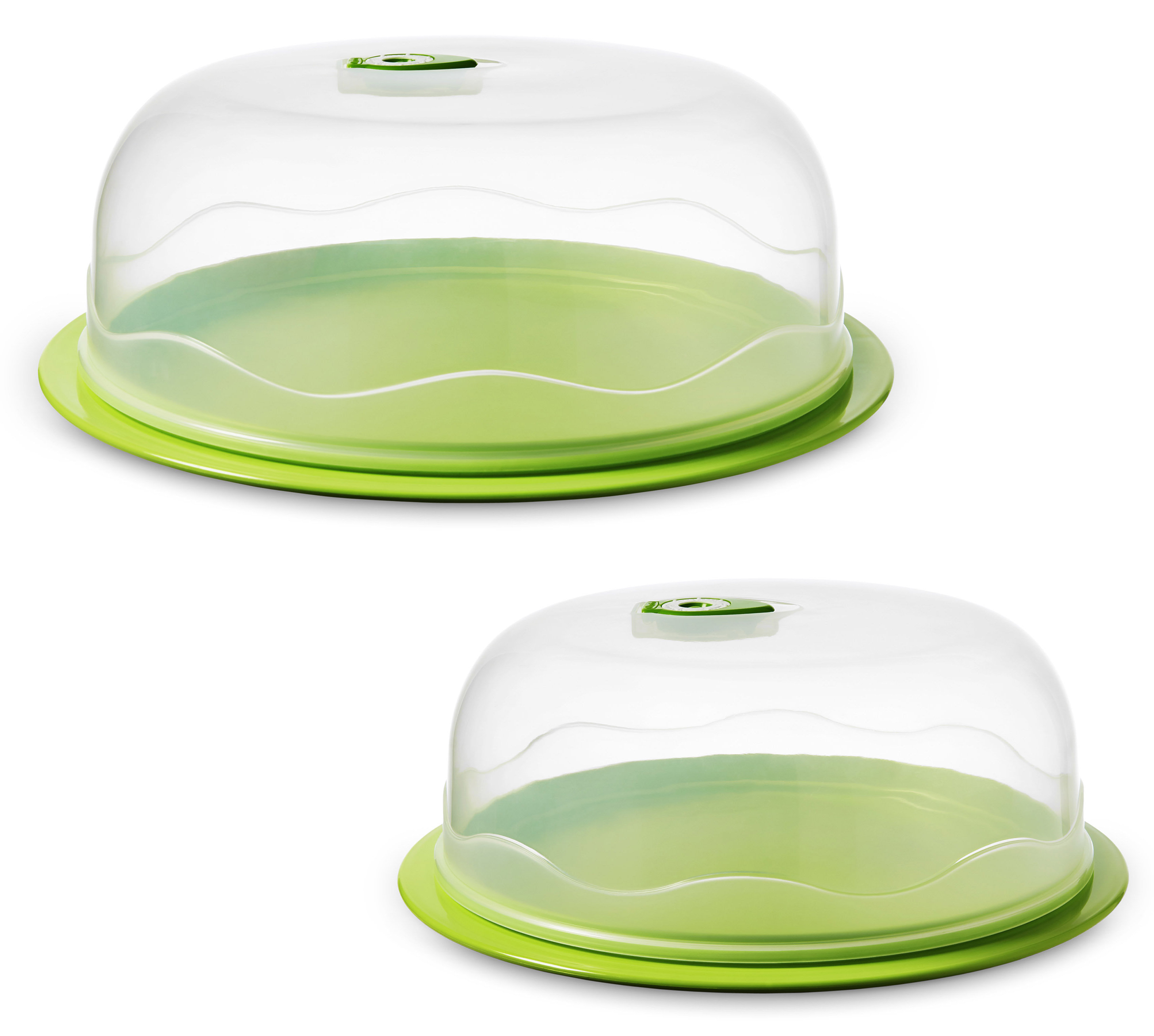Ozeri INSTAVAC Ready-Serve Domed Food Storage Container, BPA-Free 4 ...