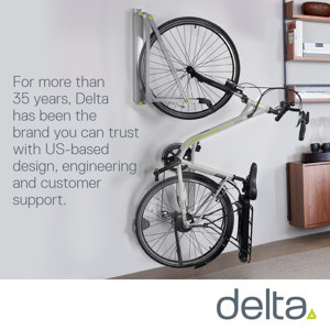 Delta Design Pivot Steel Wall Mounted Bike Rack & Reviews | Wayfair
