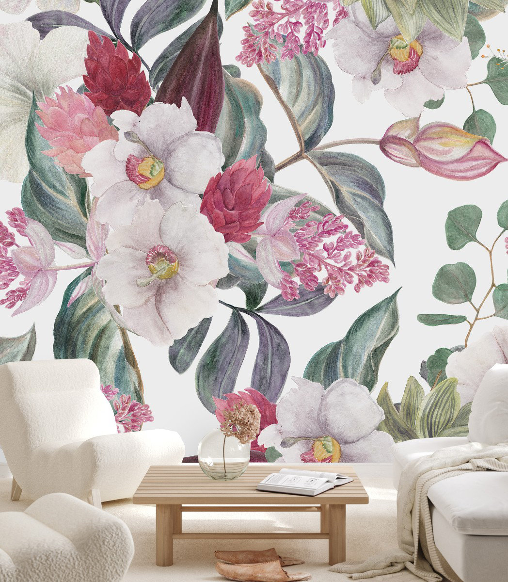 Red Barrel Studio® Kelayah Floral Wallpaper - Wayfair Canada