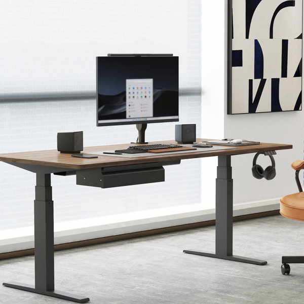 Rebrilliant Under Desk Drawer Slide Out for Office, Metal Under Table ...