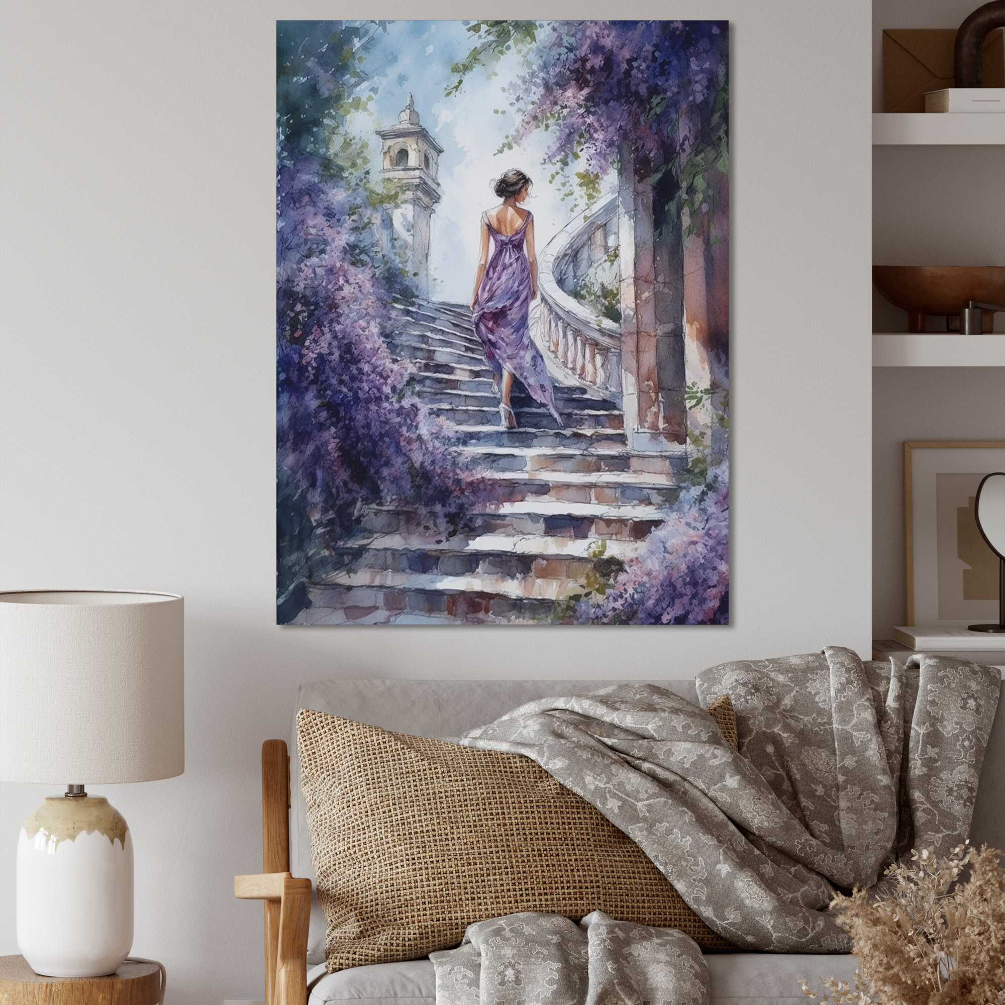 House of Hampton® Fashionable Girl Modeling I On Canvas Graphic Art ...