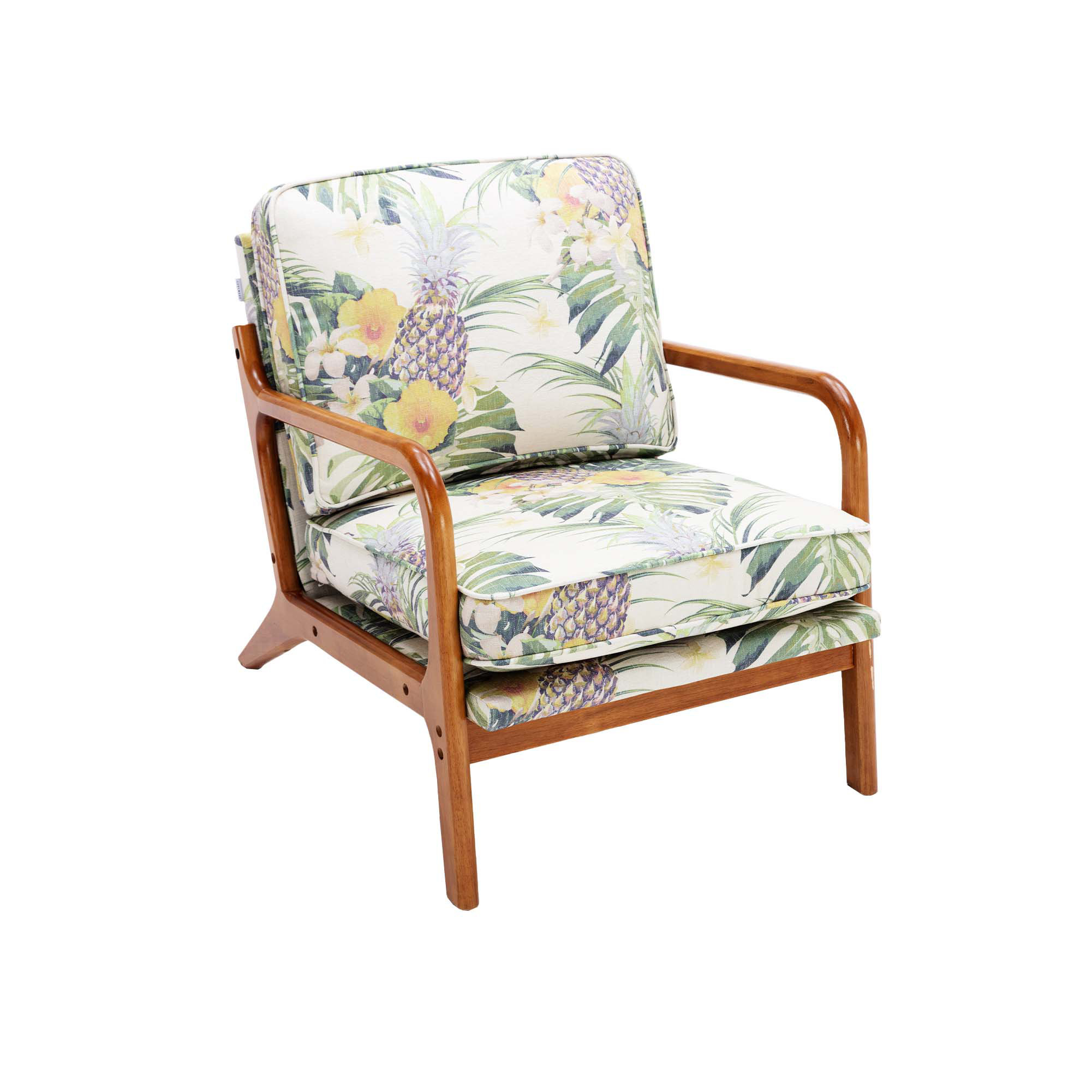 Bay Isle Home™ Sunizona Mid Century Modern Accent Chair, Comfy Fabric ...