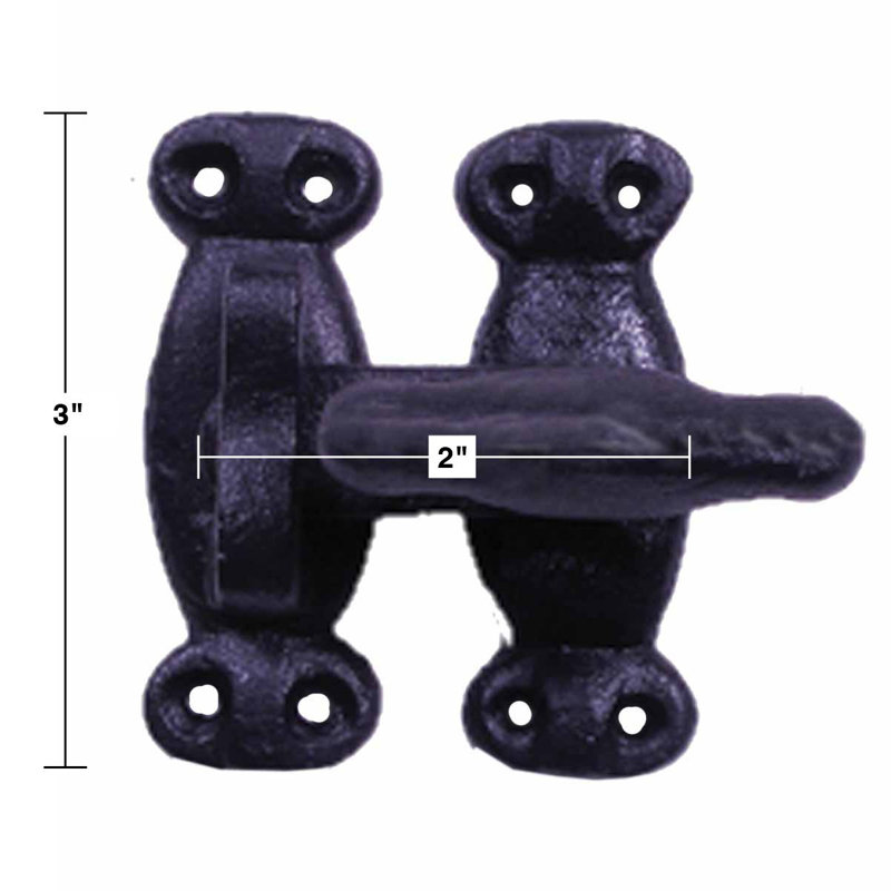 The Renovators Supply Inc. Cupboard Hand Forged Iron Latch | Wayfair