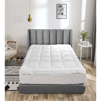 White Noise Allete 10cm Mattress Topper & Reviews | Wayfair.co.uk