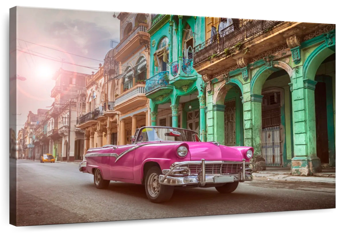 Red Barrel Studio® Classic Pink Car | Wayfair