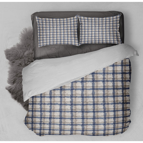 HeartBeat Studios Twill Plaid Comforter Set | Wayfair