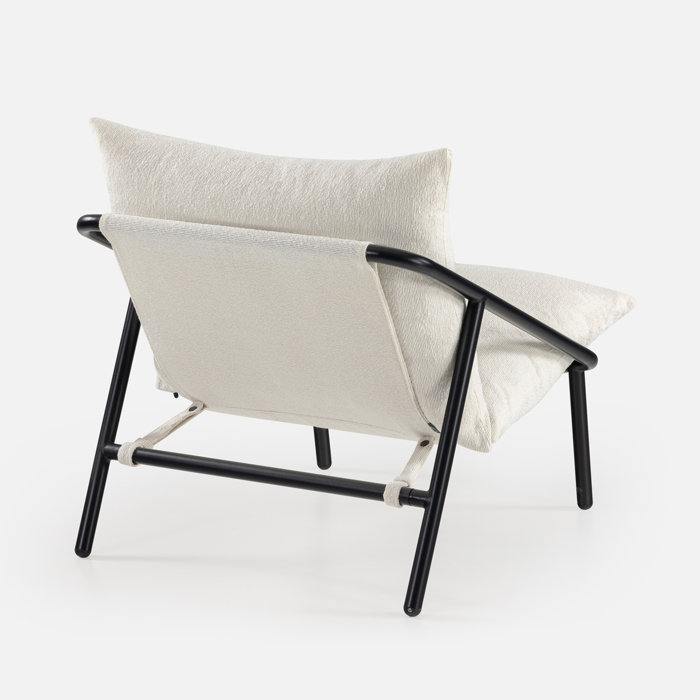 Wade Logan® Ayatt Modern Metal Frame Sling Accent Armchair & Reviews ...