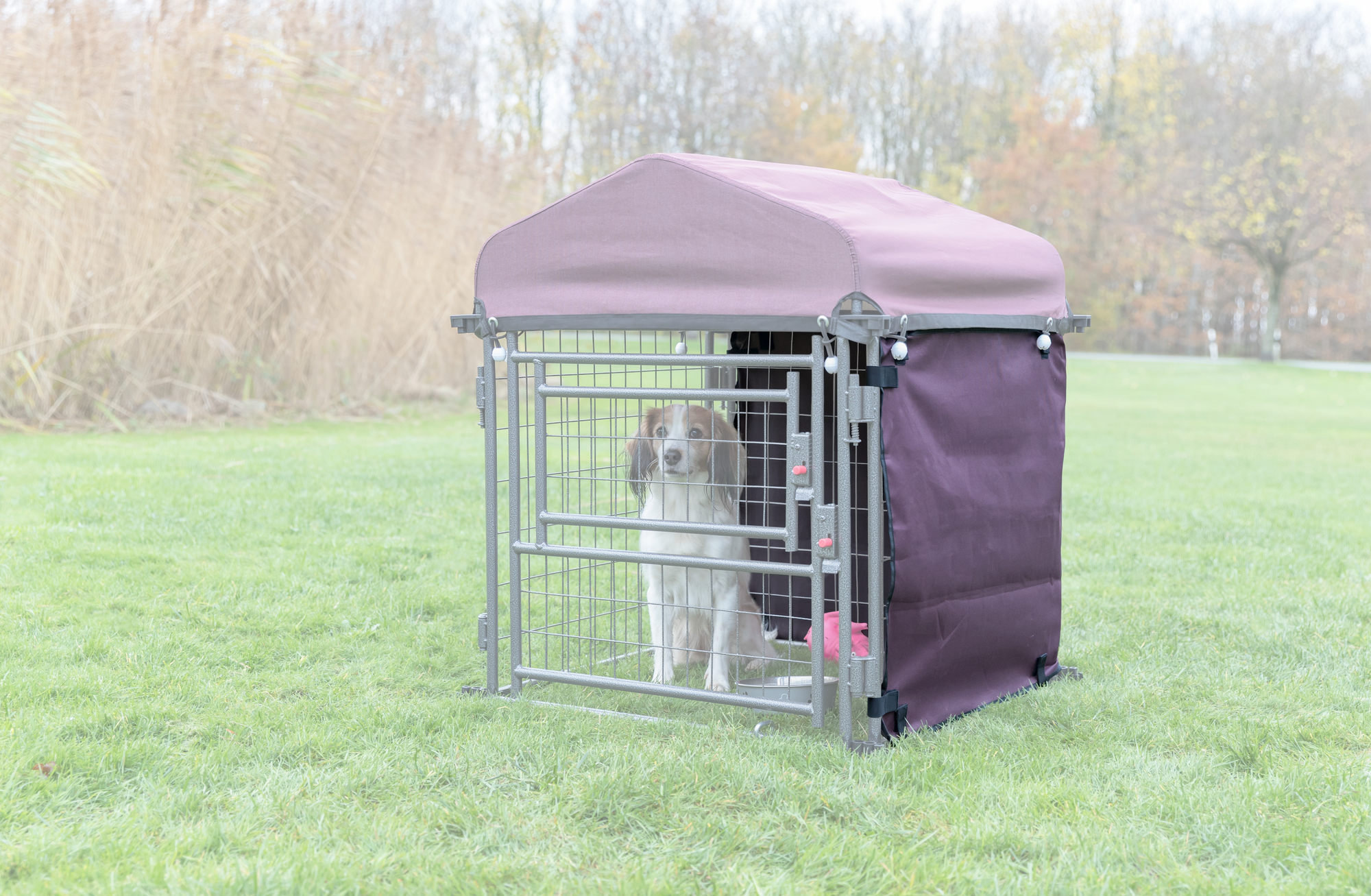 TRIXIE Dog Kennel Sunshade, All Weather Protection Side Panel, Protect ...