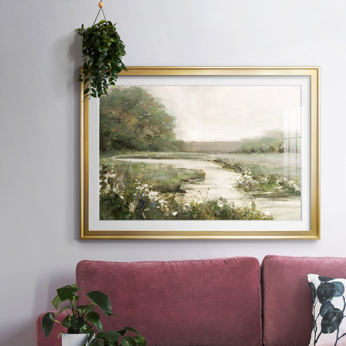 Winston Porter Quiet Path Framed On Paper Print | Wayfair