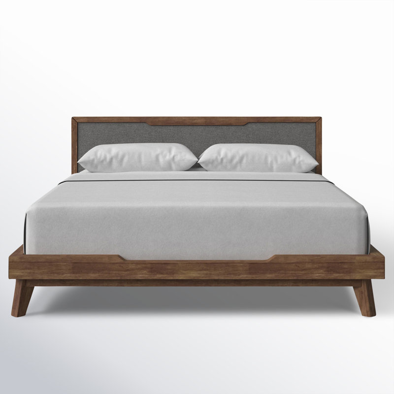 AllModern Glow Solid Wood Bed & Reviews | Wayfair