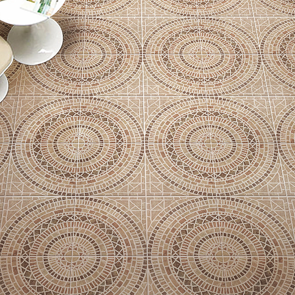 Merola Tile Terra 18" x 18" Ceramic Pebbles Wall & Floor Tile & Reviews ...