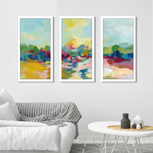 Brayden Studio® Kamena Colorful Inlet - impression de cadre photo ...