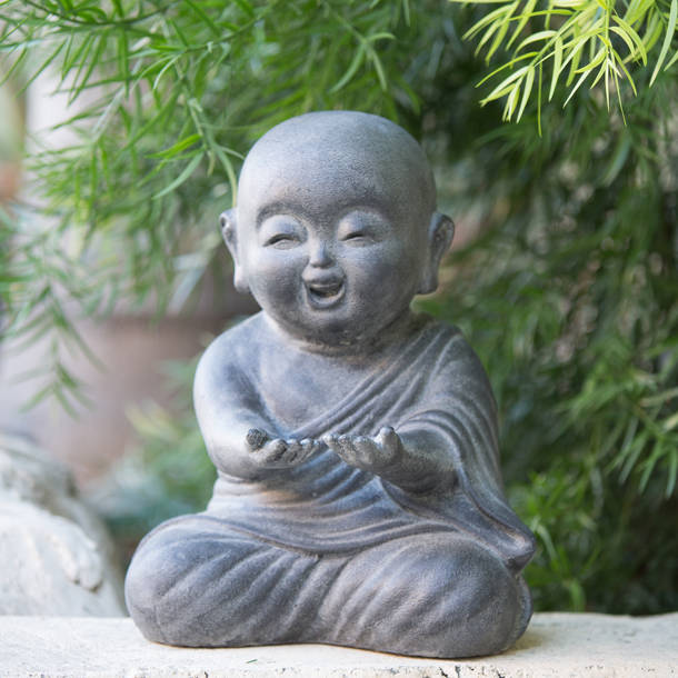 Bungalow Rose Religious & Spiritual Weather Resistant Fiberstone Garden ...