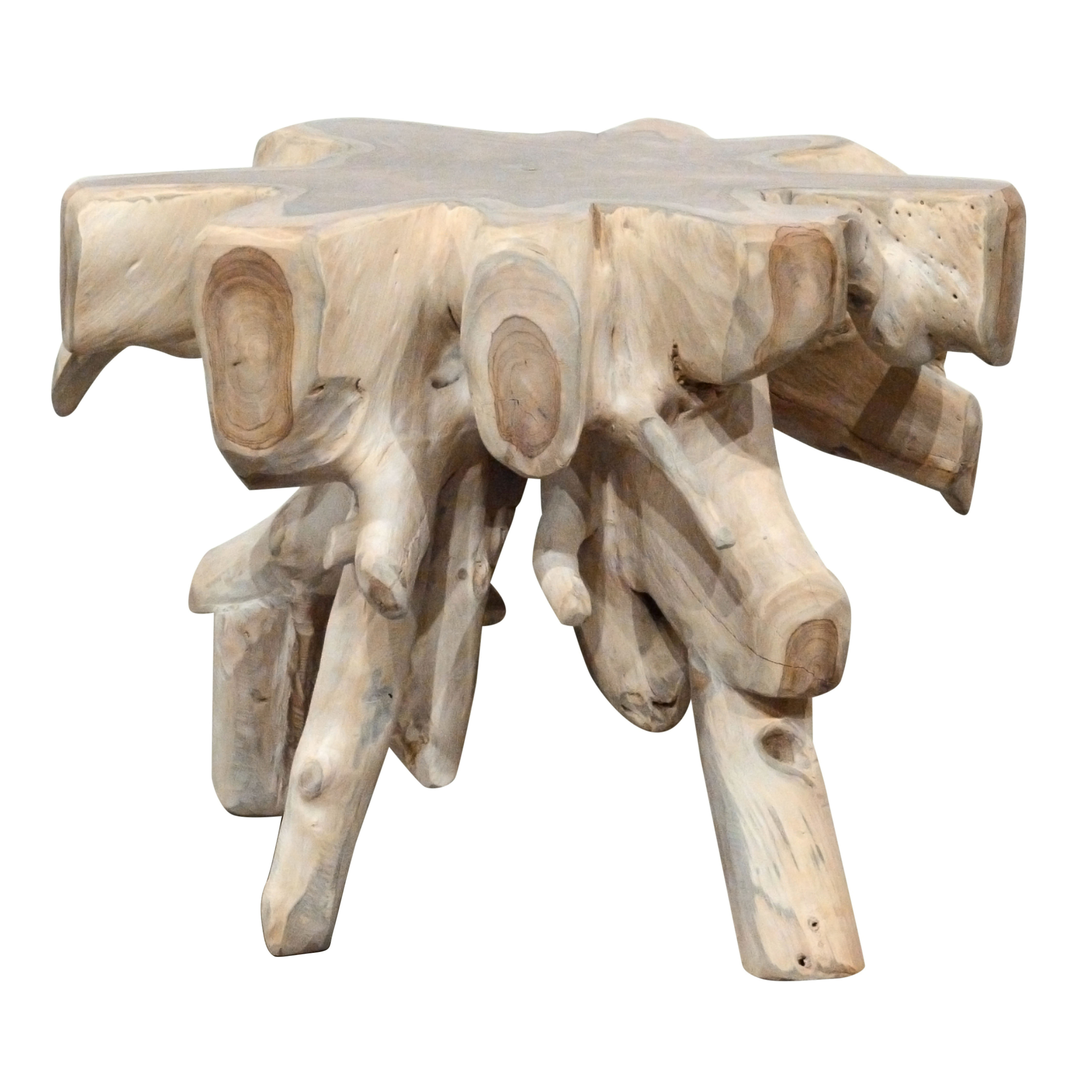 Classic Home Cypress End Table Natural White Wash | Wayfair