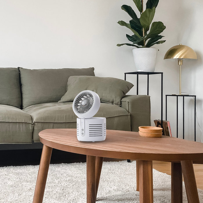 Daewoo 2 In 1 Air Purifier Hepa Filter With Fan Allergy Hay Fever ...