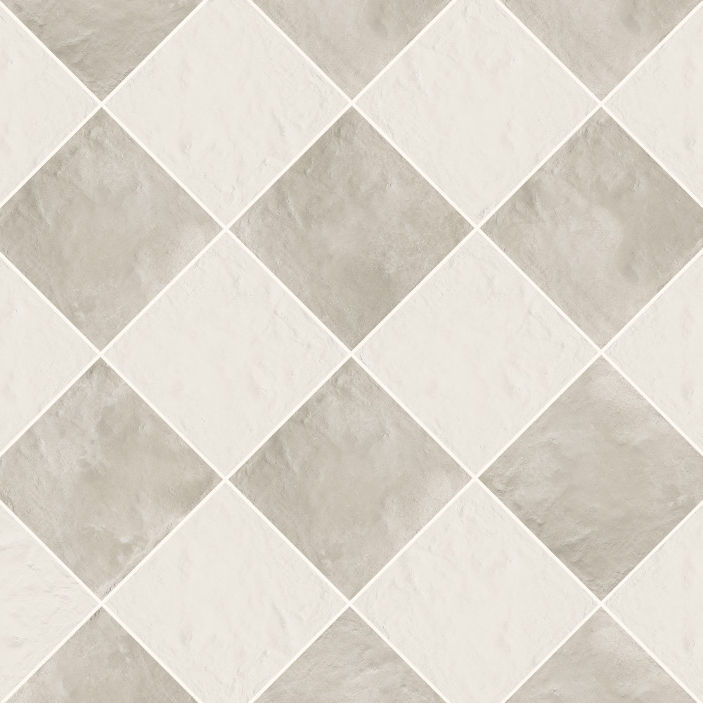 Tilefy Autumn Essentials Checkerboard 8X8 Porcelain Tile & Reviews ...
