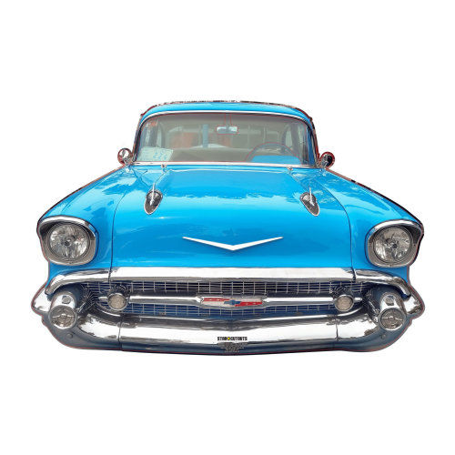 Star Cutouts SC2450 1957 Chevy Bel Air Sport Cardboard Cutout Standee ...