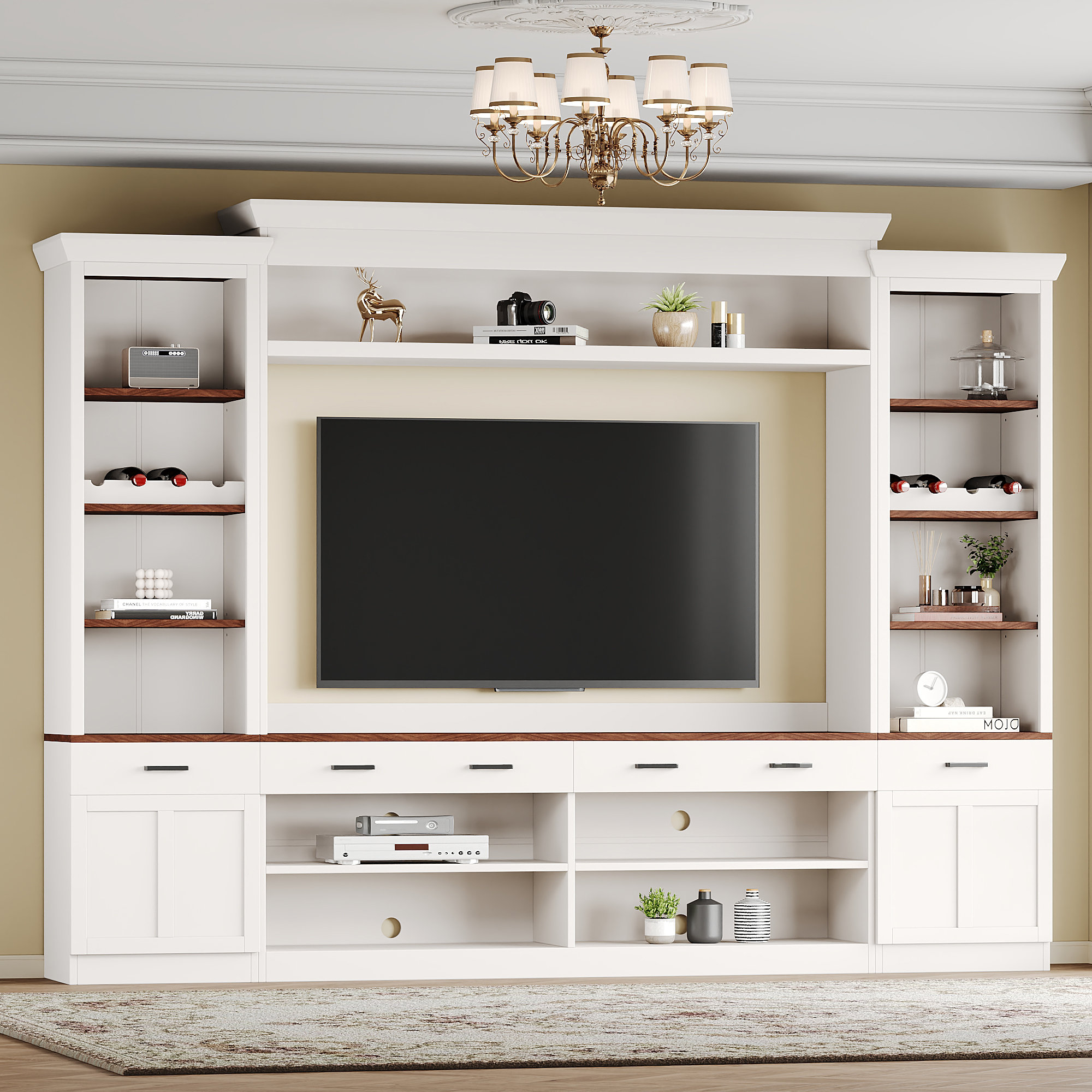 Red Barrel Studio® Allivia TV Stand For Tvs Up To 70" | Wayfair