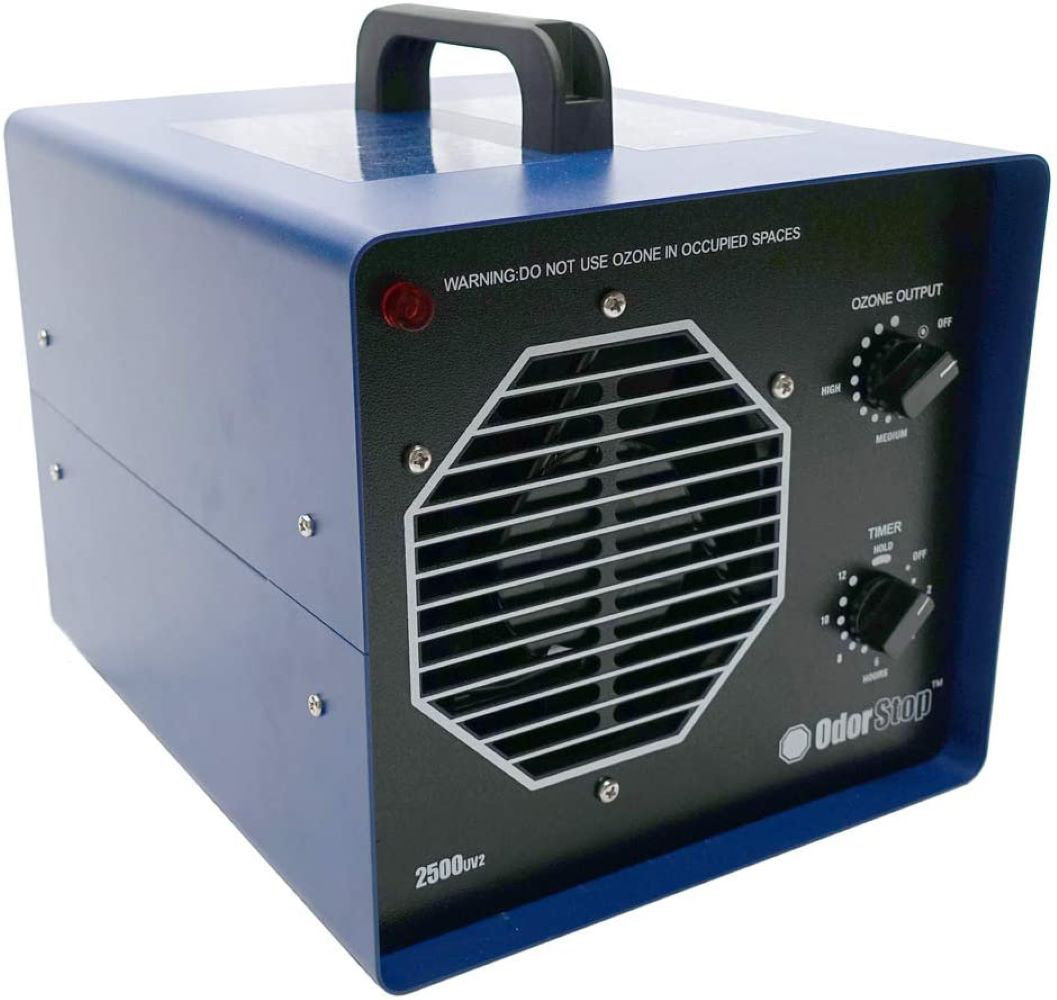 OdorStop Professional Grade Ozone Generator/UV Air Purifier Ionizer ...