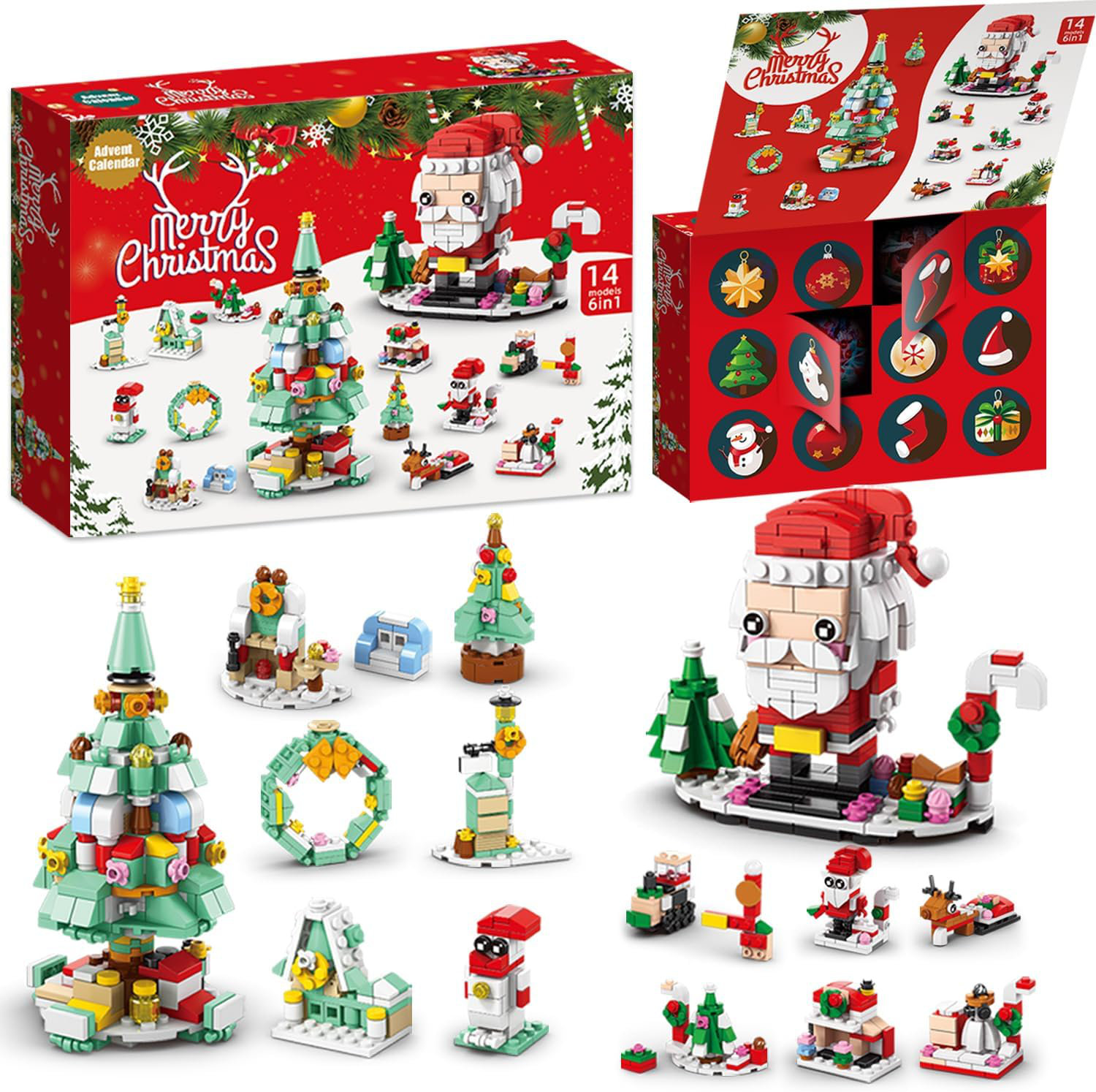 The Holiday Aisle® Christmas Advent Calendar,12Days Countdown Train ...