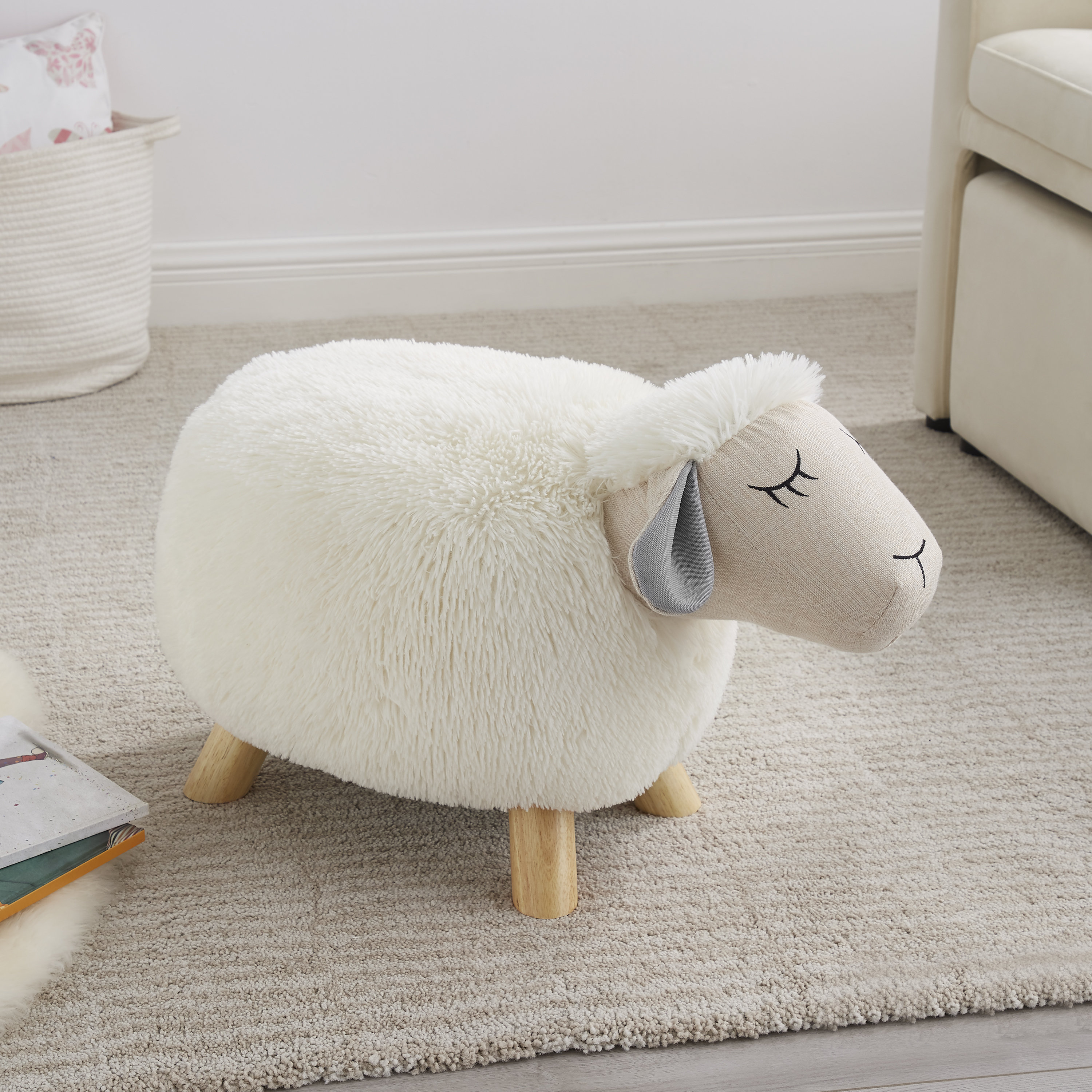 Greyleigh™ Baby & Kids Millie Kids Novelty Ottoman & Reviews | Wayfair