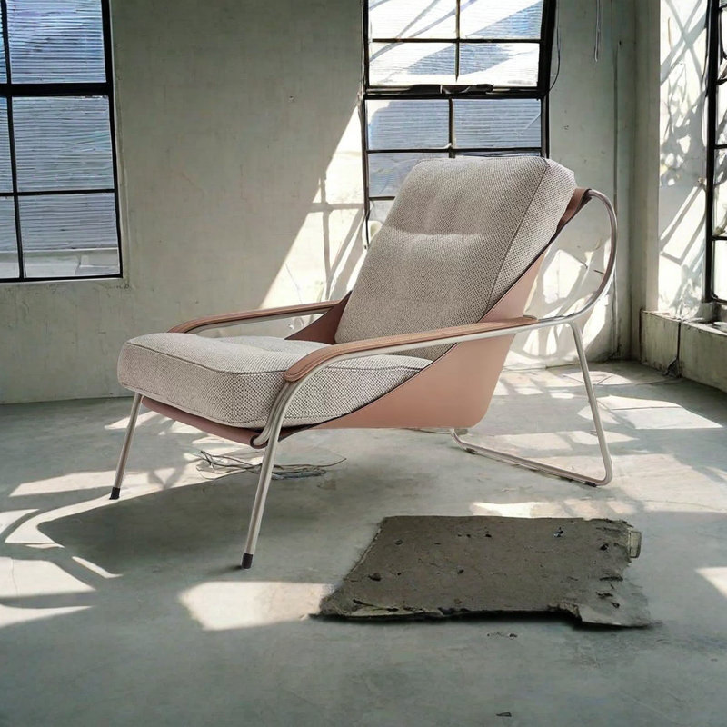 HUANXIN LIGHTING Simple high elastic lounge chair | Wayfair