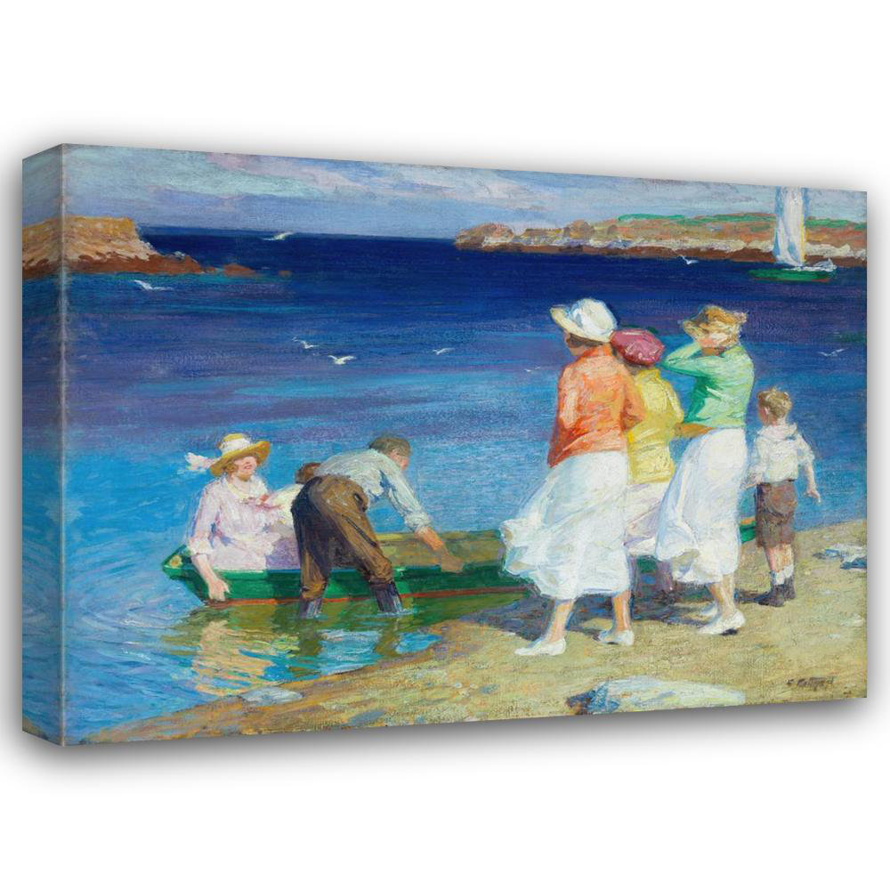 Alcott Hill® "A Sailing Party" by Edward Henry Potthast - Gallery Wrap ...