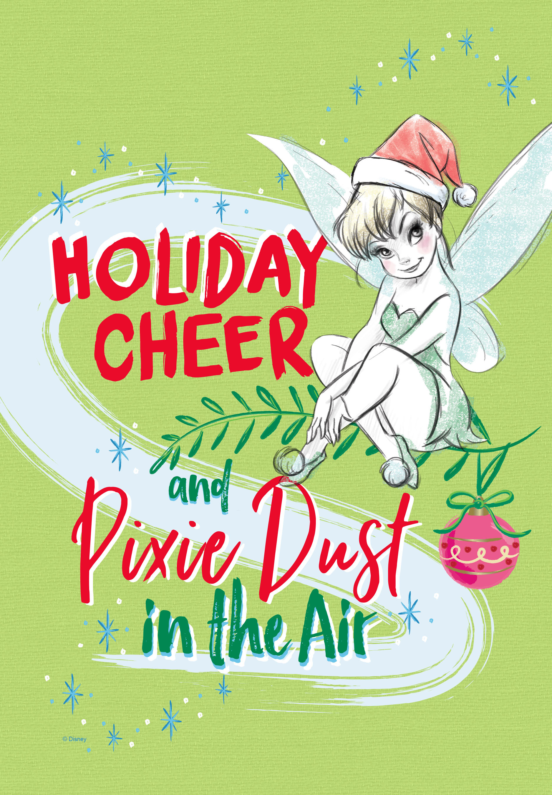 Back Yard Glory Disney Tinker Bell Pixie Dust Garden Flag, 12.5" x 18", Officially Licensed ...