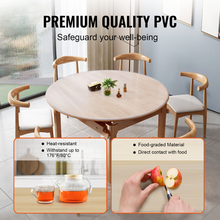 VEVOR Plastic / Acrylic Table Protector & Reviews | Wayfair