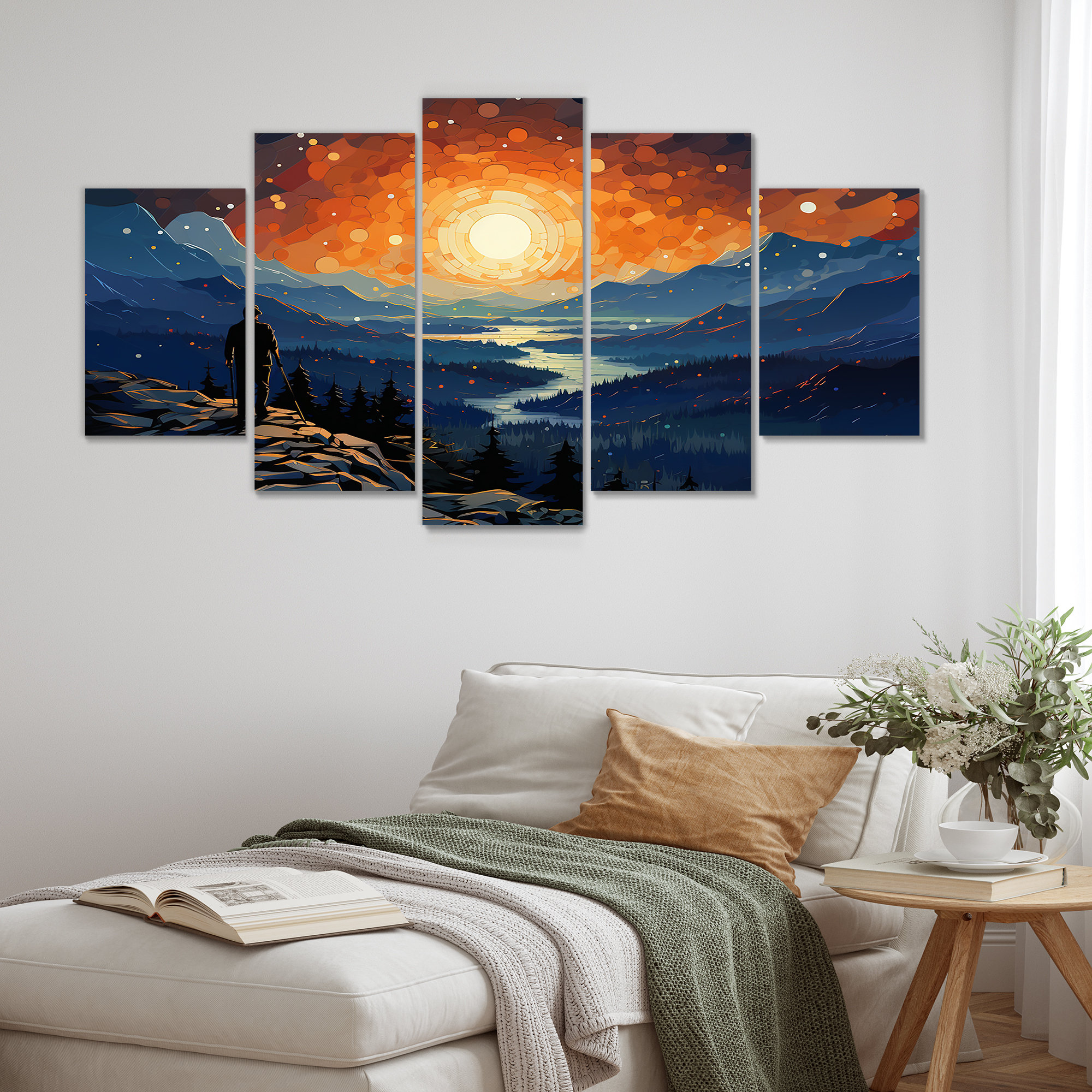 Millwood Pines 'Summit Success Mountain Hicking IV - Success Multipanel ...