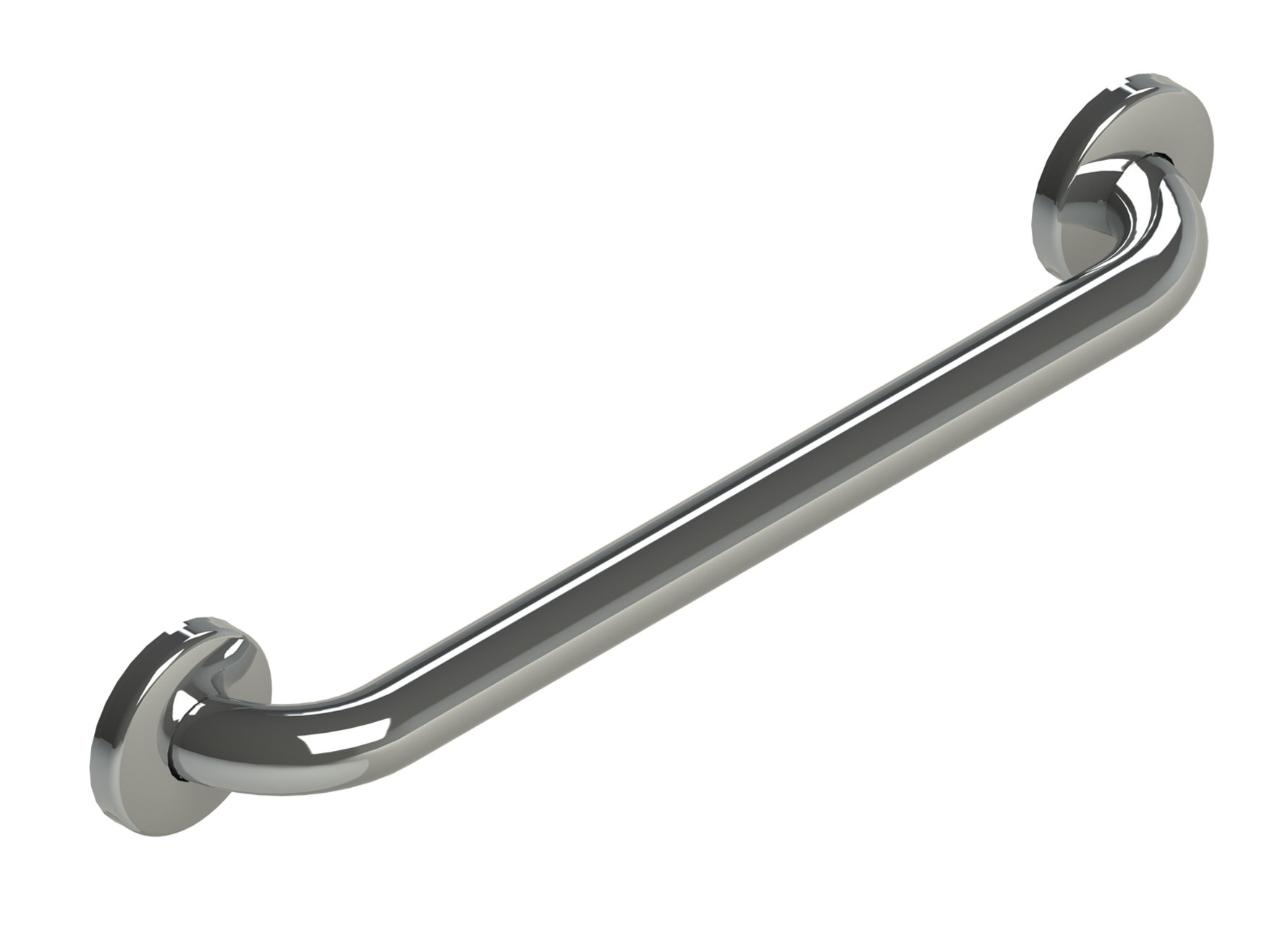 HealthCraft Easy Mount Grab Bar in Chrome, ADA Compliant Bath and ...