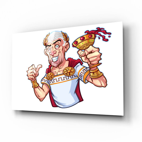 Trinx Julius Caesar Full Colour Character On Plastic / Acrylic by ...