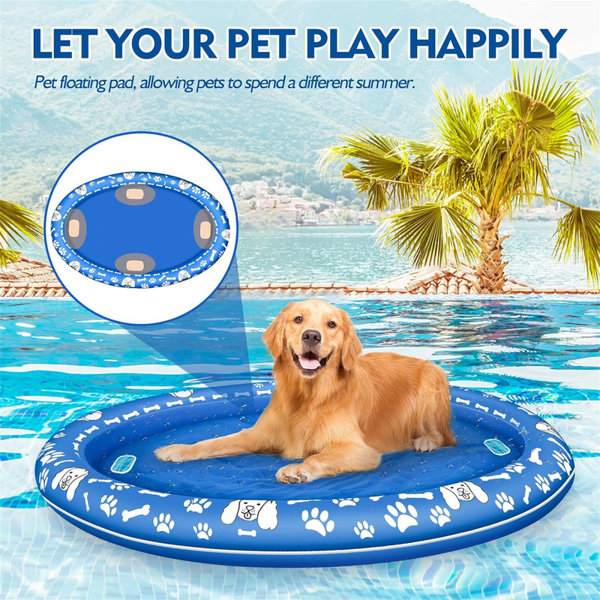 Priyet Inflatable Dog Floats for Pool,for Adult Dogs and Puppies Puppy ...