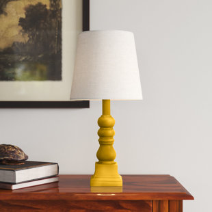 Bedside Yellow Table Lamps You'll Love | Wayfair