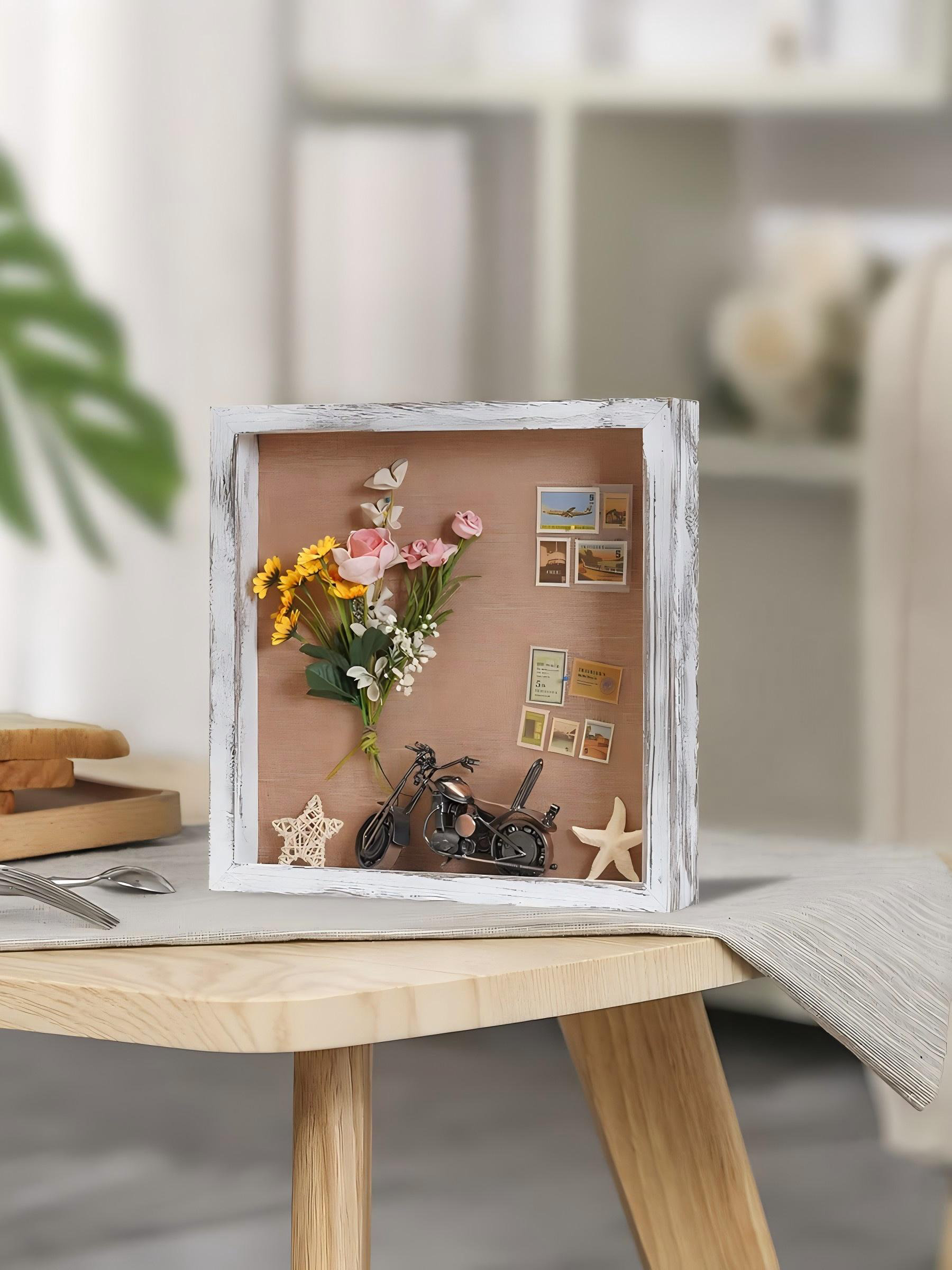 One Allium Way 16X16 Shadow Box, Large Shadow Boxes Display Cases With ...