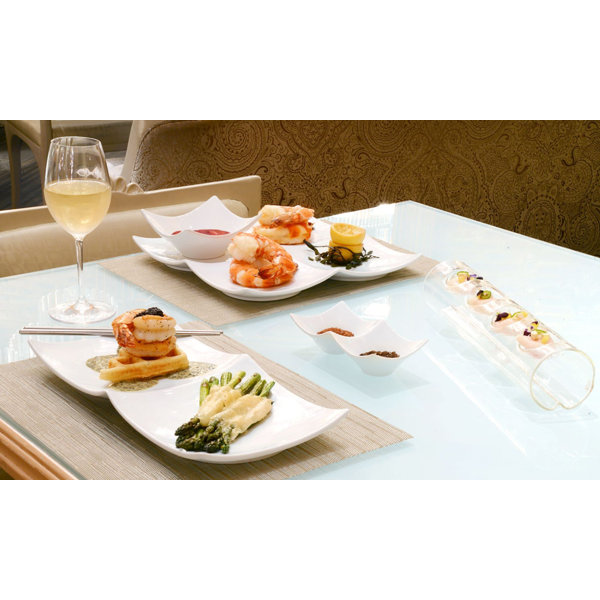 Front Of The House Origami 10" Dinner Plate | Wayfair