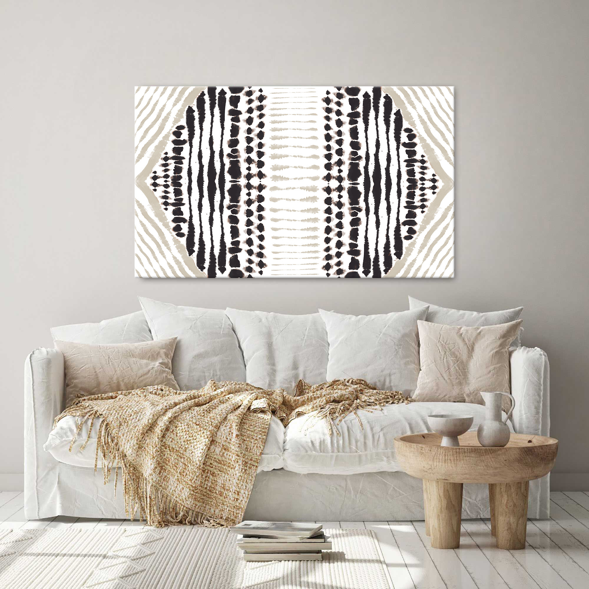 Brayden Studio "Inky Symmetry" by Amanda Murray Print on Canvas ...