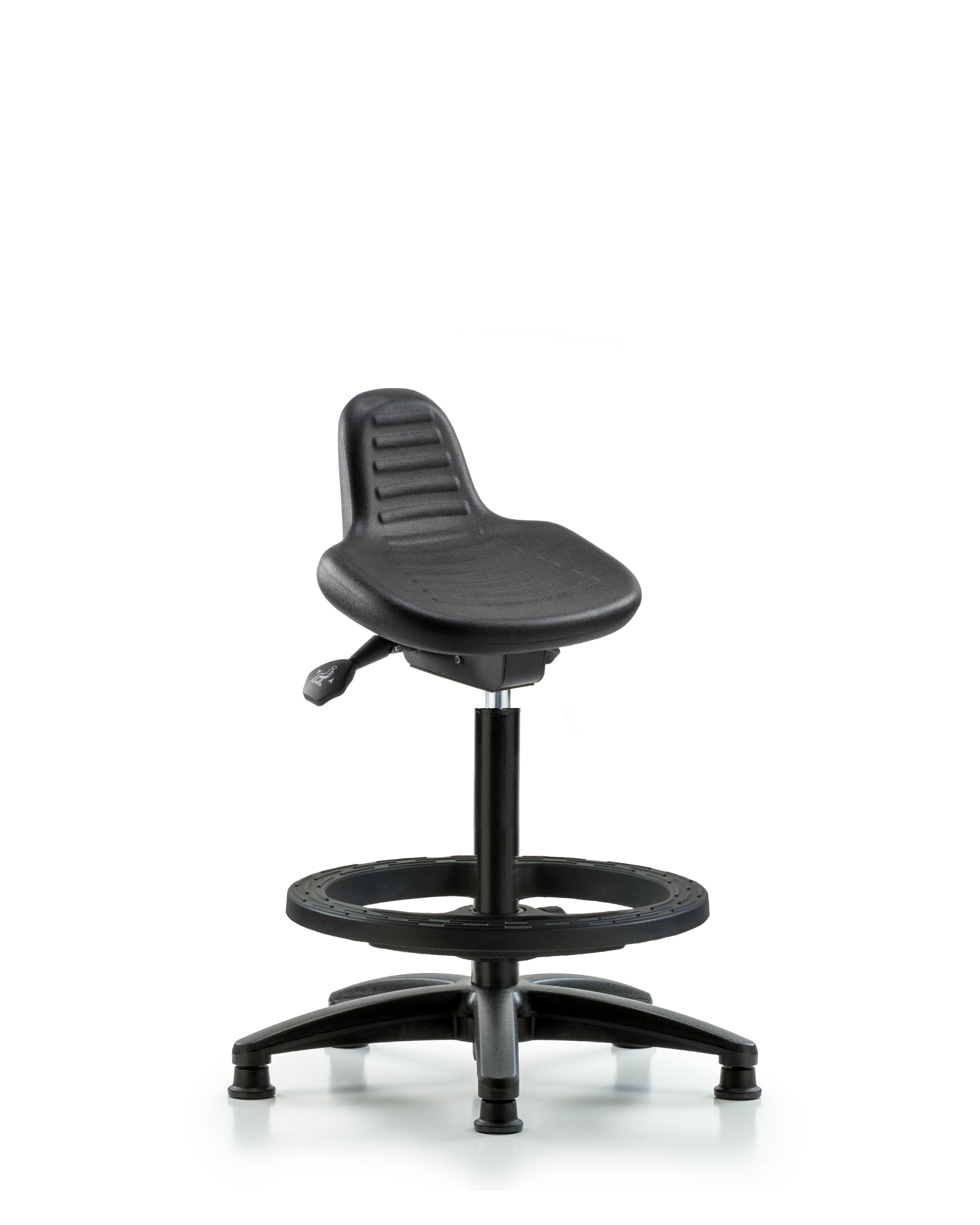 Symple Stuff Casper Height Adjustable Lab Stool | Wayfair