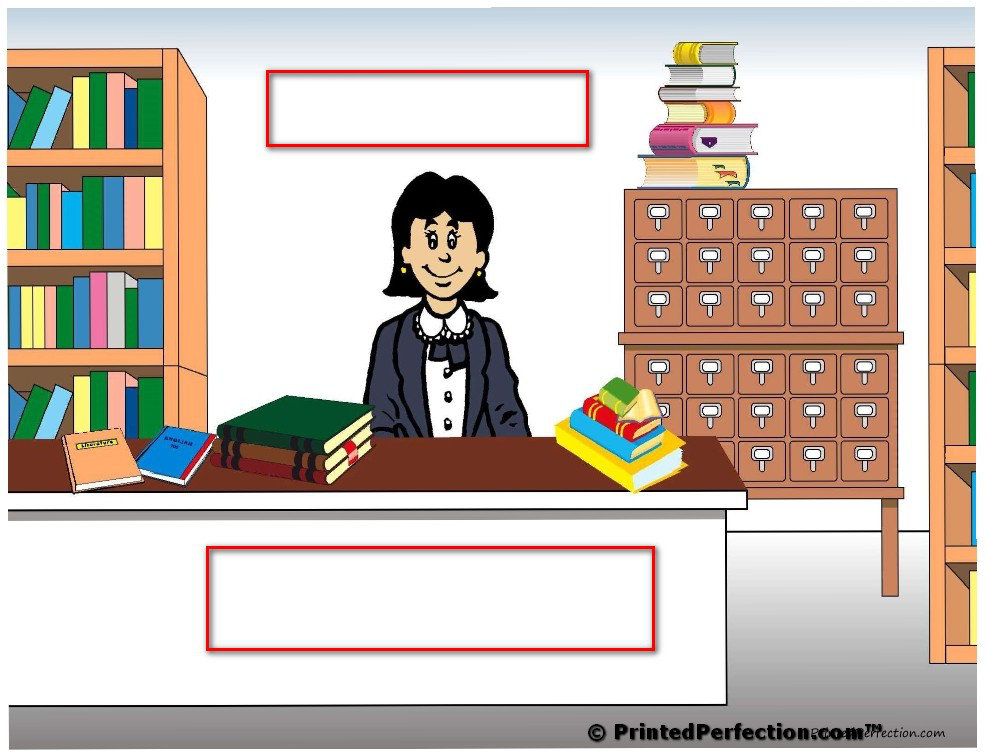 Printed Perfection Personalized Librarian - Female Wooden Key Chain ...