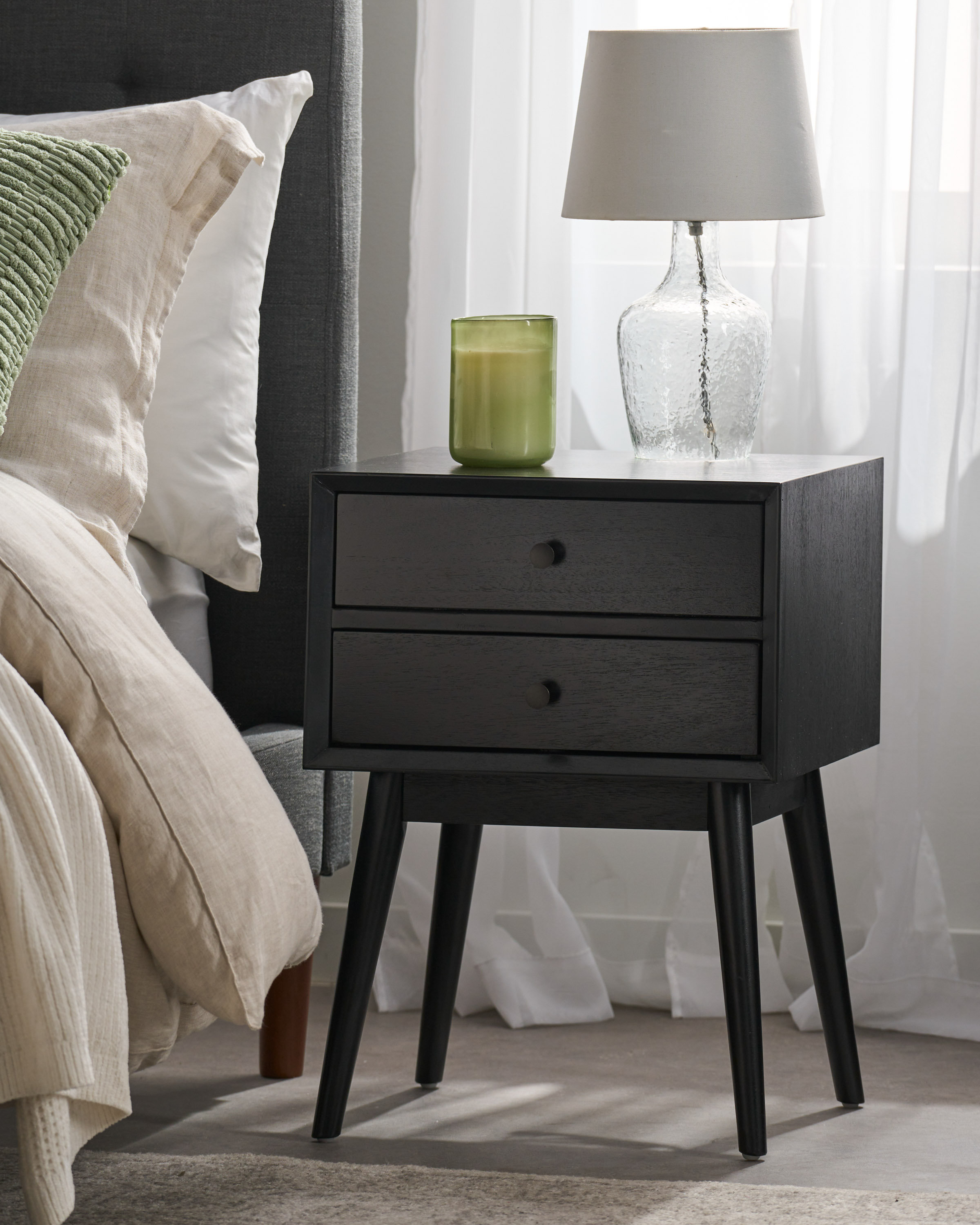 Wade Logan® Benzion Nightstand & Reviews | Wayfair